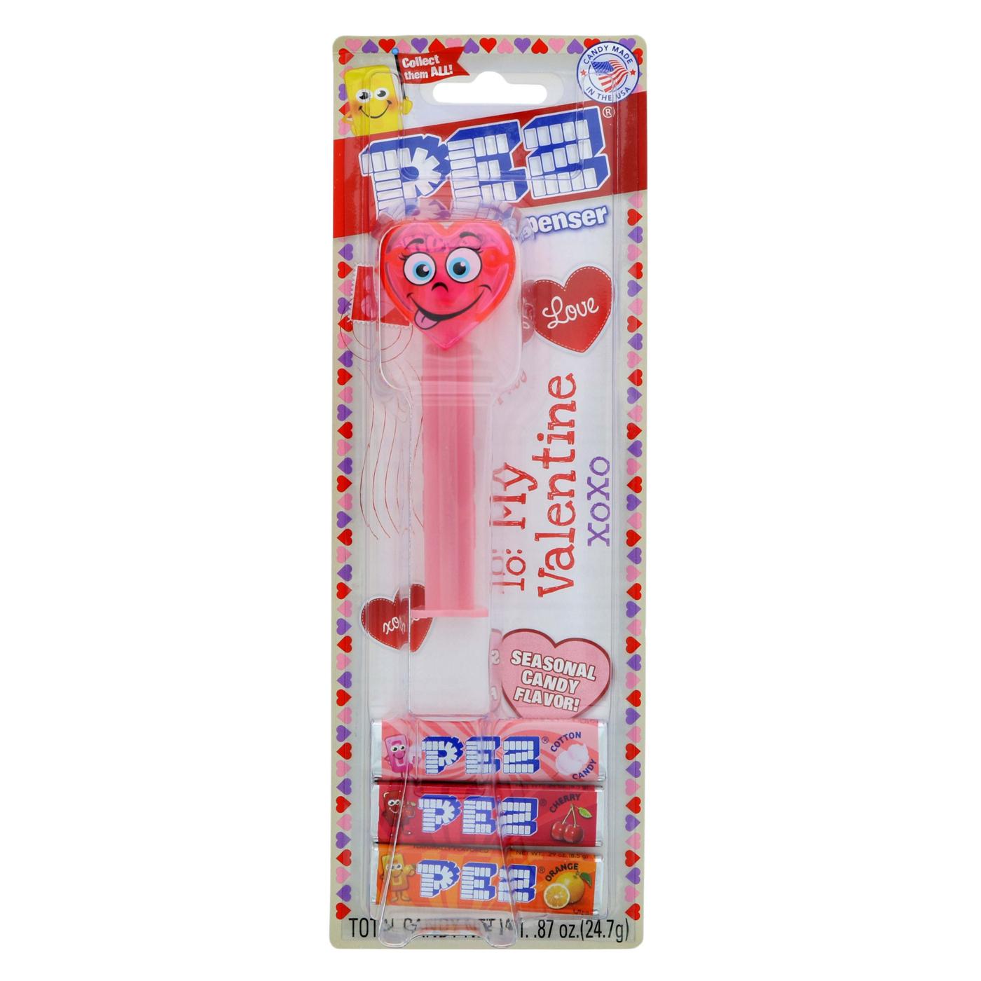 Pez Valentine Collection Candy with Dispenser - Assorted - Shop Candy ...