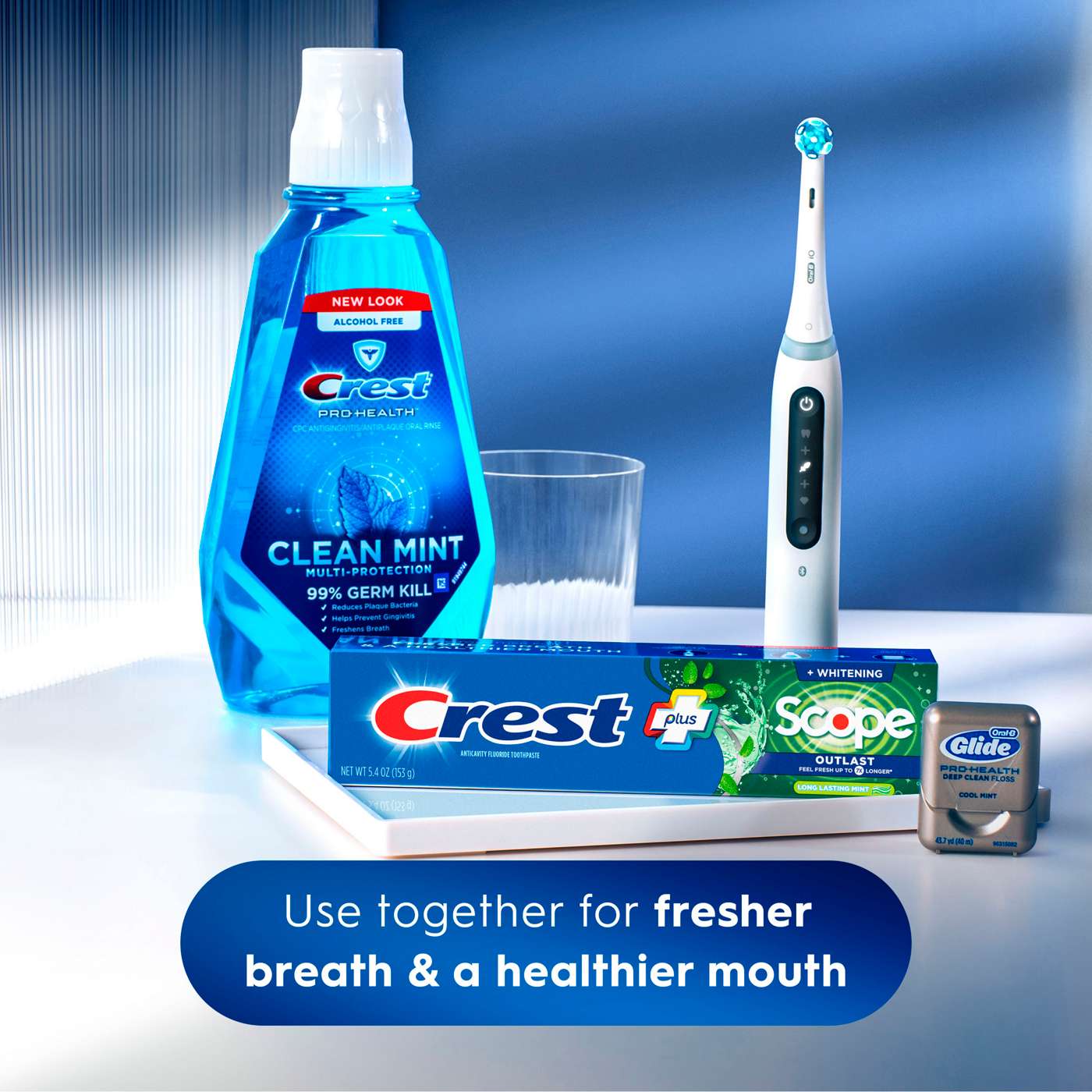 Crest Complete + Scope Outlast Whitening Toothpaste - Long Lasting Mint ...