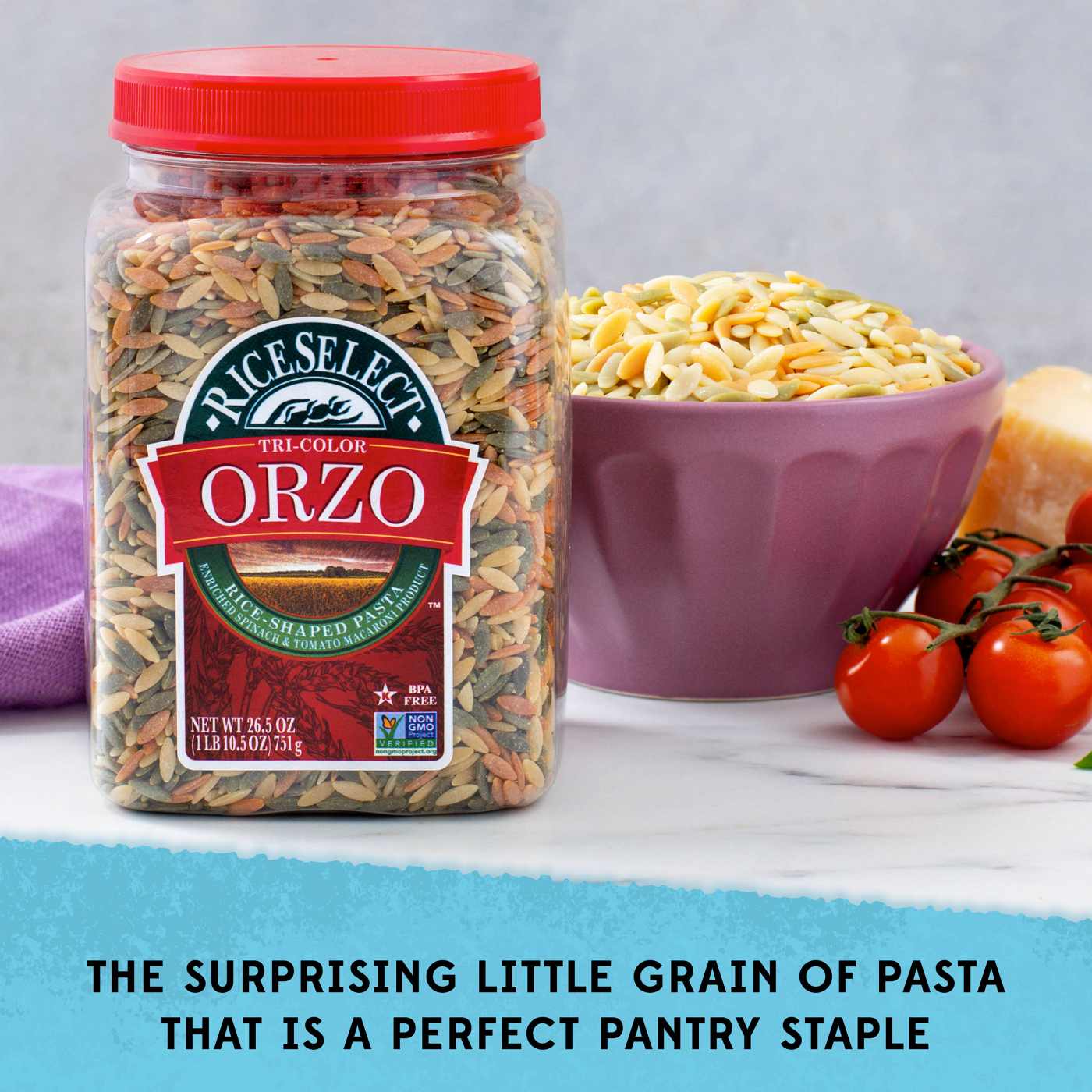 RiceSelect Tri-Color Orzo - Shop Pasta at H-E-B