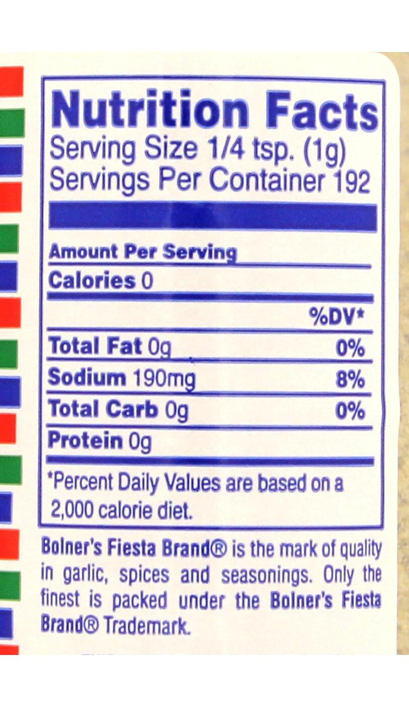 Bolner's Fiesta Lemon & Herb Seasoning with Butter Flavor - Shop Spice ...