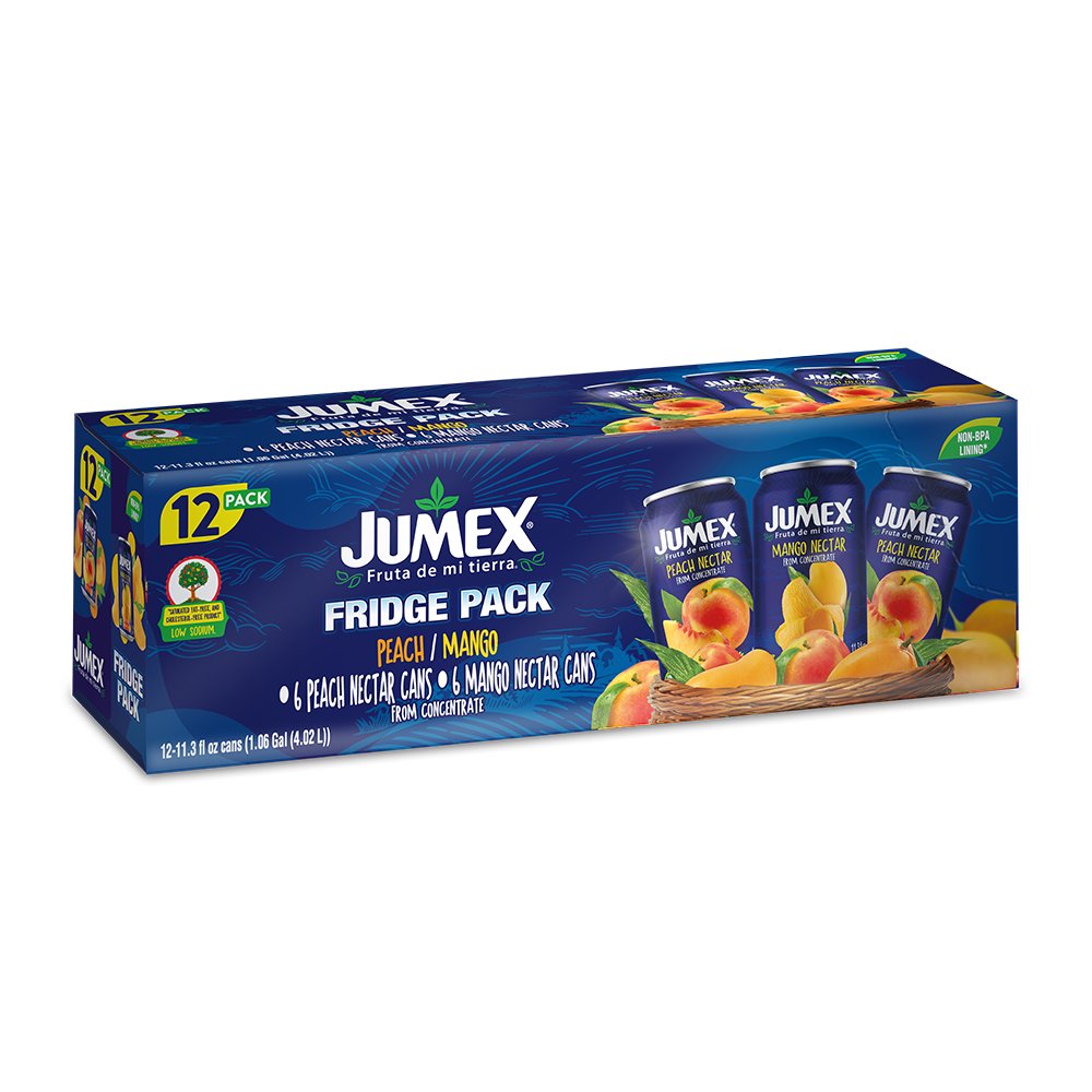Jumex Guava & Strawberry Banana Nectar Fridge Pack 11.3 oz Cans - Shop ...