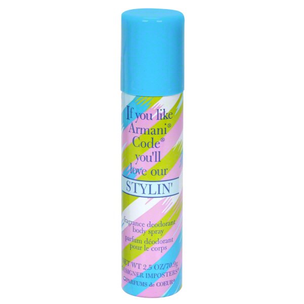 Designer Imposters Stylin' Deodorant Body Spray For Women - Shop ...