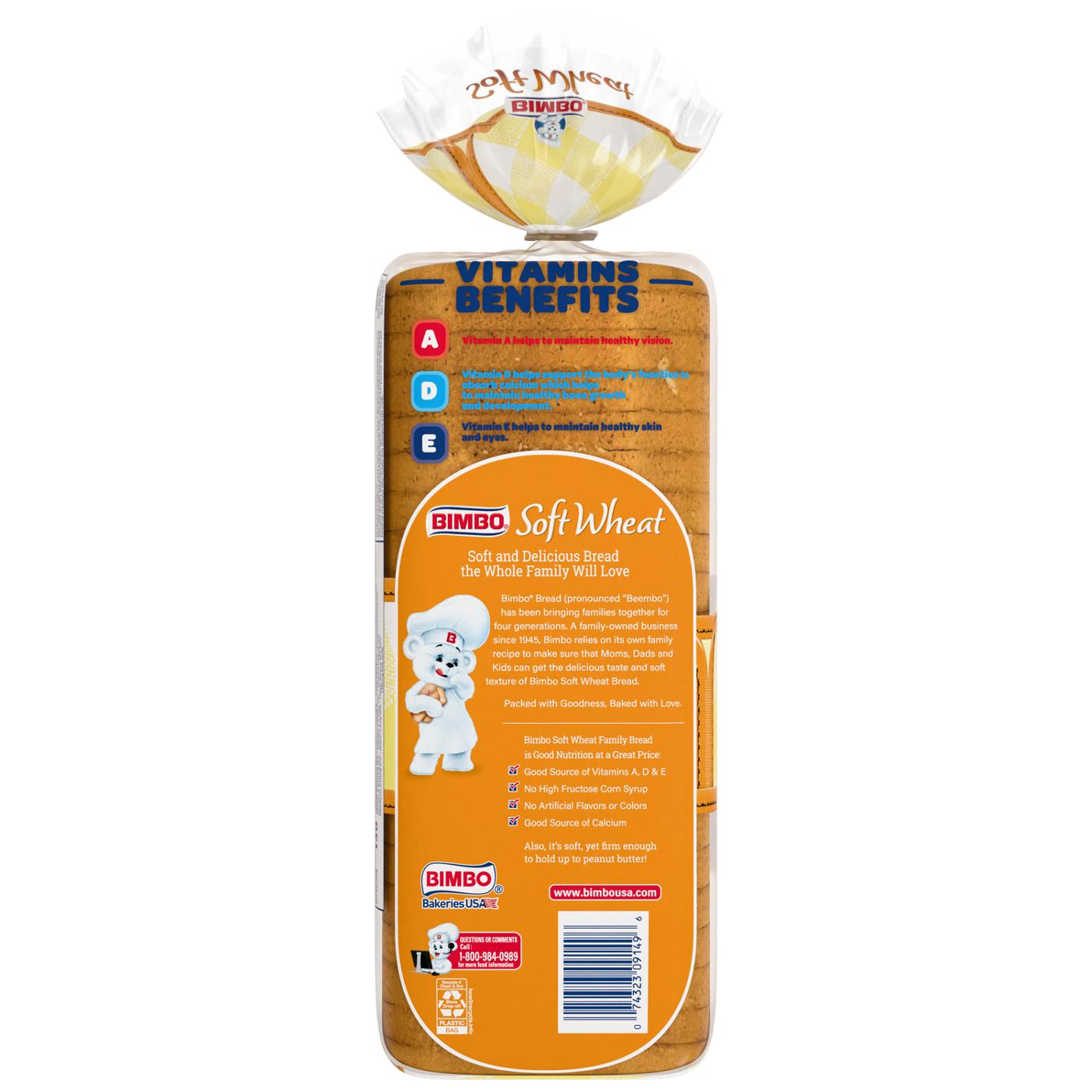 Bimbo Sliced Soft Wheat Bread - Shop Sliced bread at H-E-B