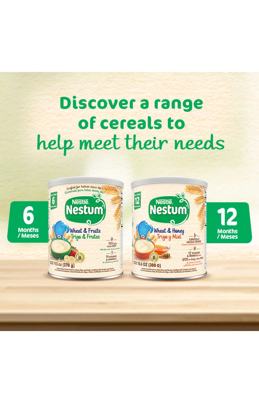 Nestle Nestum Wheat & Honey Cereal - Shop Baby food at H-E-B