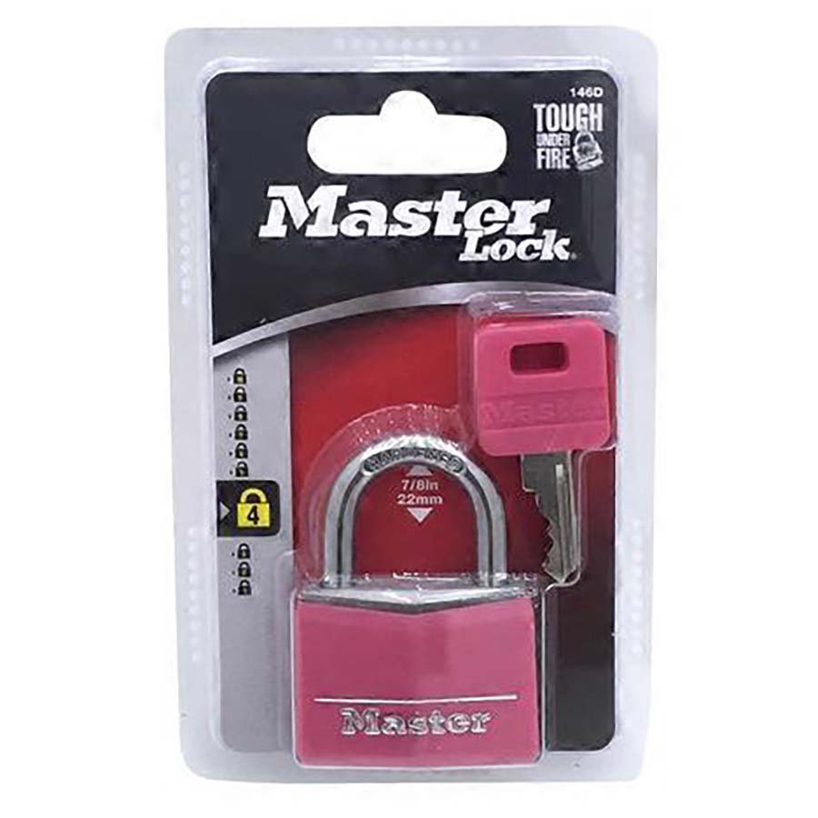 Master Lock 146D Solid Body Padlock - Pink - Shop Locks & keys at H-E-B