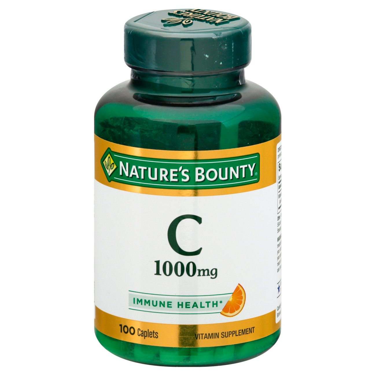 Nature's Bounty Pure Vitamin C 1000 mg Caplets - Shop Vitamins A-Z at H-E-B