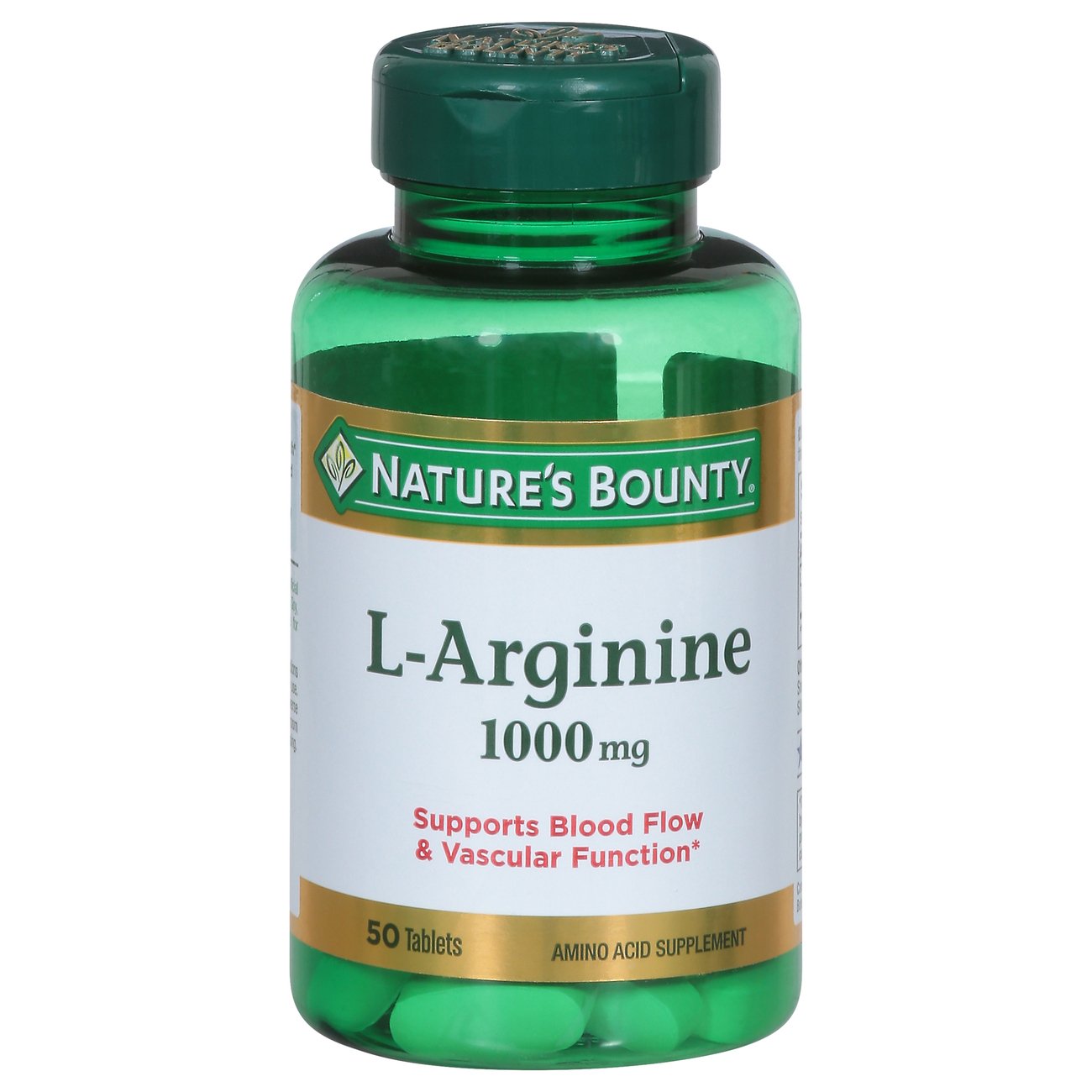 Nature's Bounty L-Arginine Tablets - 1000 mg - Shop Diet & fitness at H-E-B