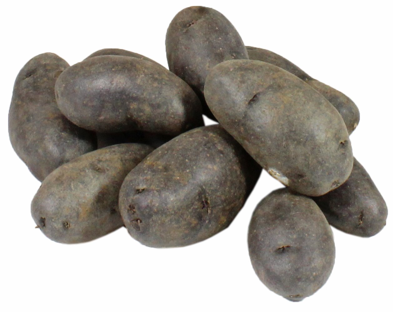 Fresh Organic Purple Peruvian Fingerling Potatoes, lb | Central Market ...