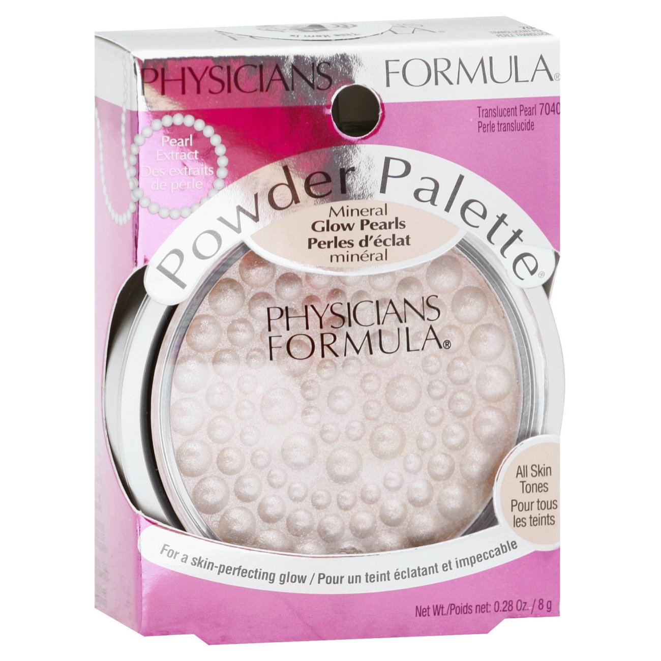 Physicians Formula Powder Palette 7040 Translucent Pearl Mineral Glow ...