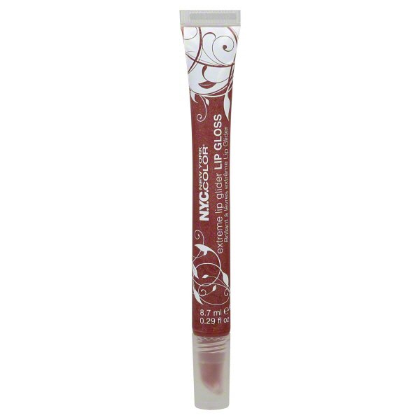 NYC Extreme Lip Glider Lip Gloss Metro Mauve 521 - Shop Lip gloss at H-E-B