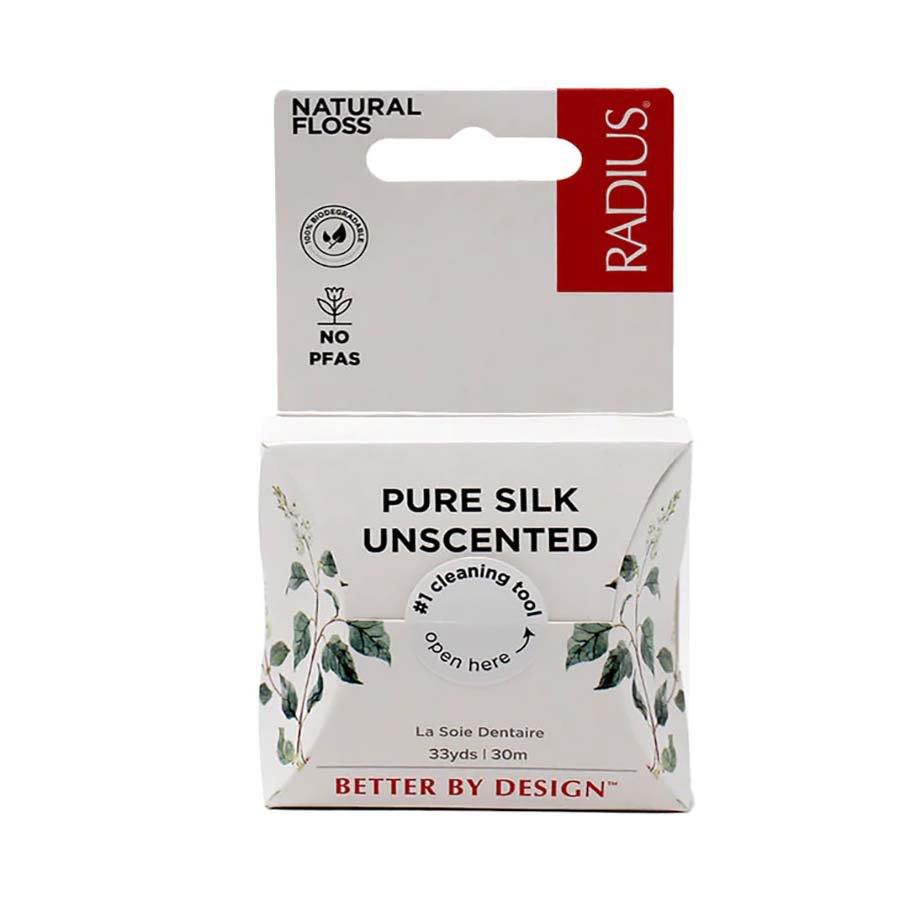 Radius Pure Silk Unscented Natural Floss - Shop Floss at H-E-B