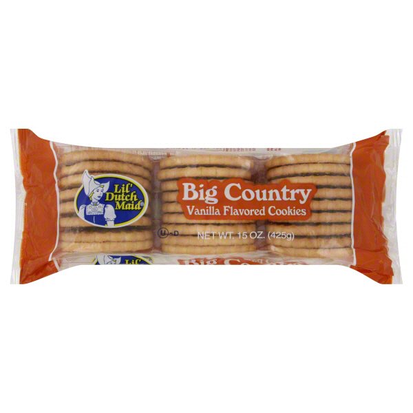 Lil' Dutch Maid Big Country Vanilla Flavored Cookies - Shop Cookies at ...