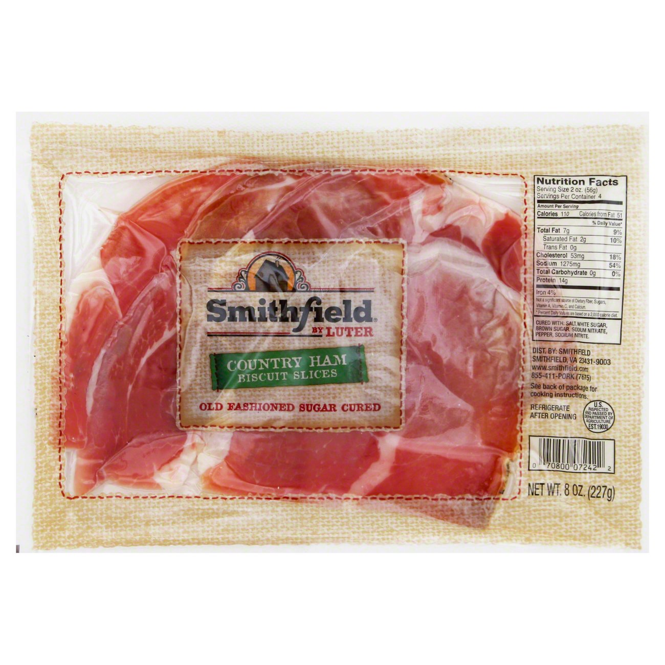 Smithfield Country Ham Biscuit Slices - Shop Meat at H-E-B