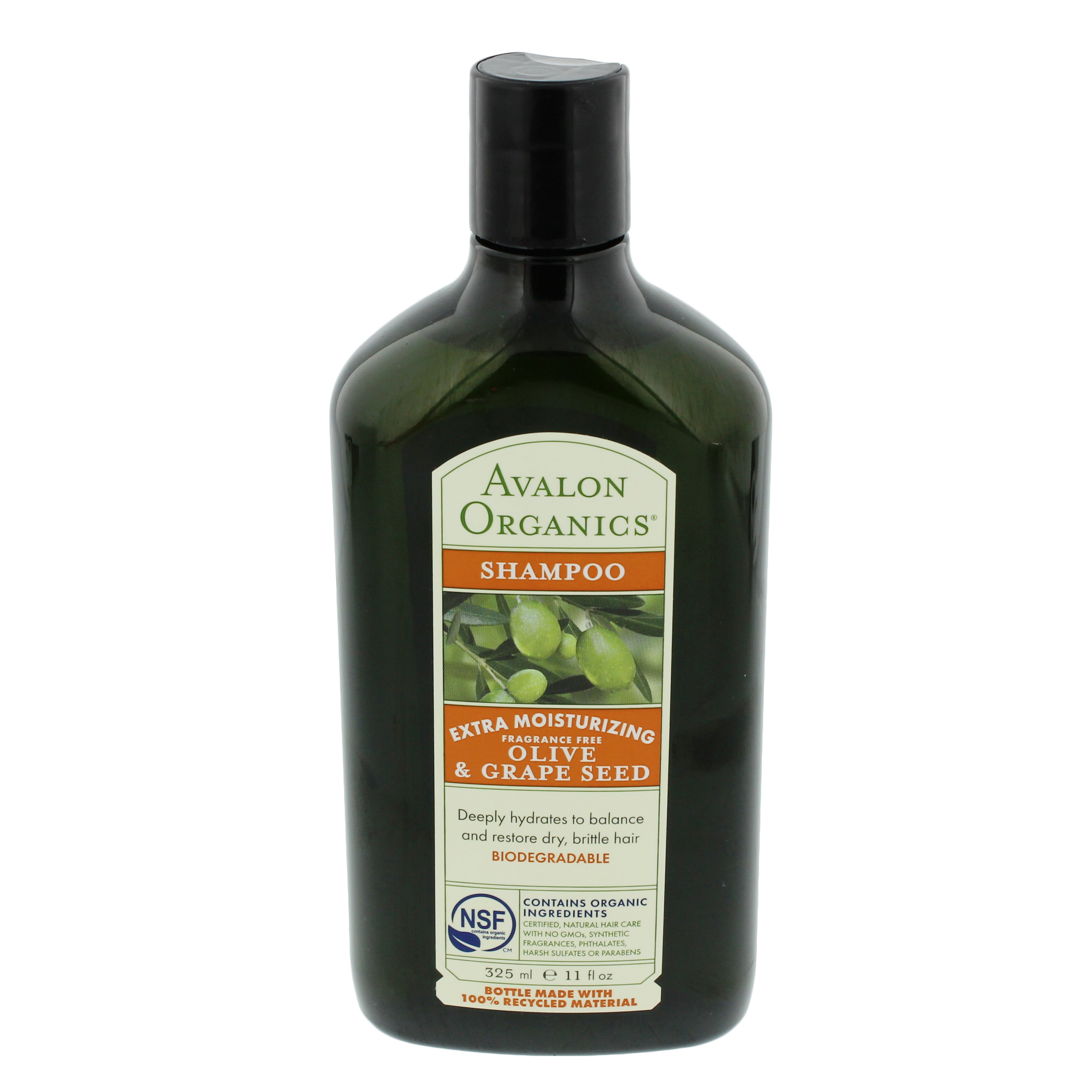 Avalon Organics Extra Moisturizing Olive and Grape Seed Shampoo - Shop ...