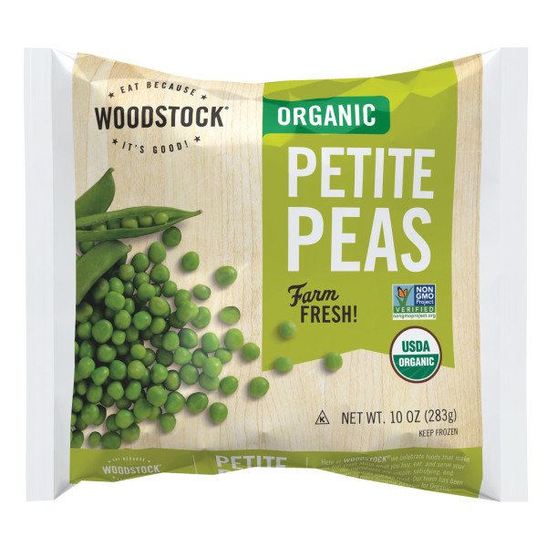 Woodstock Farms Organic Petite Peas - Shop Beans & peas at H-E-B