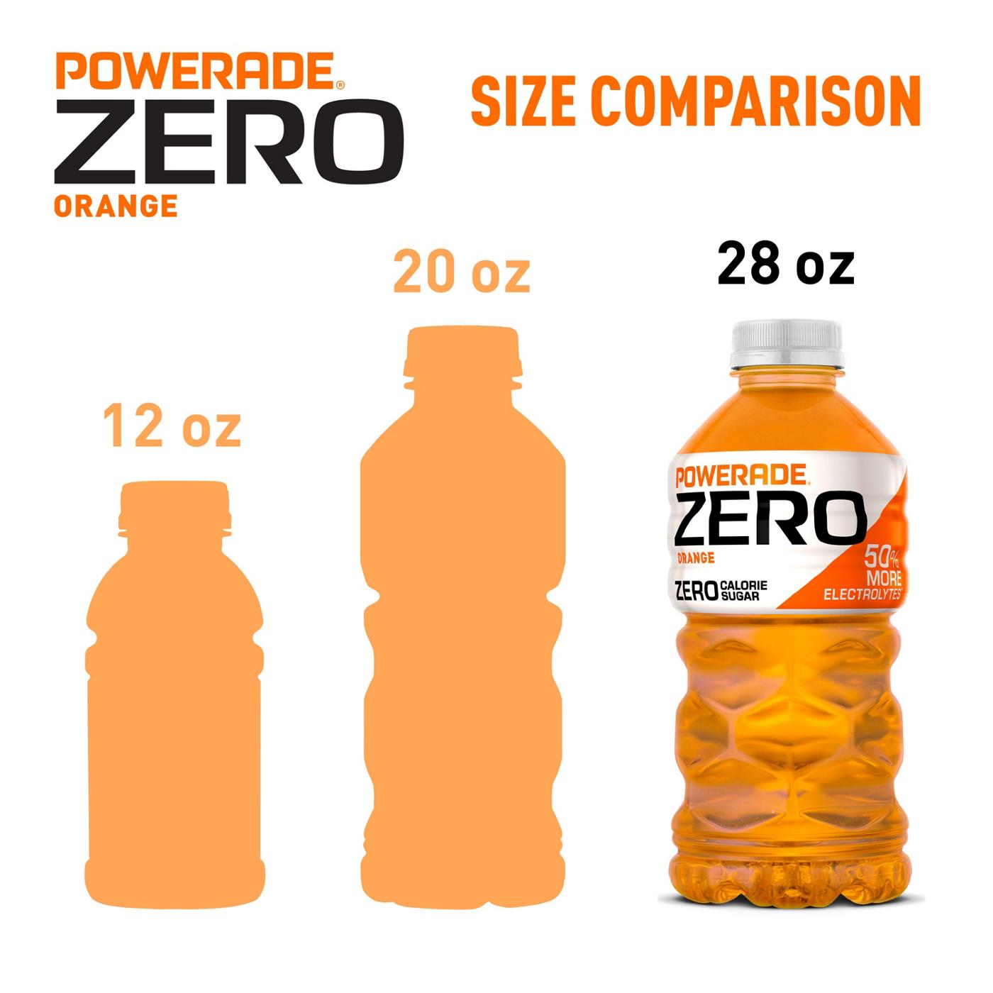 Powerade Zero Orange Sports Drink - Shop Sports & energy drinks at H-E-B