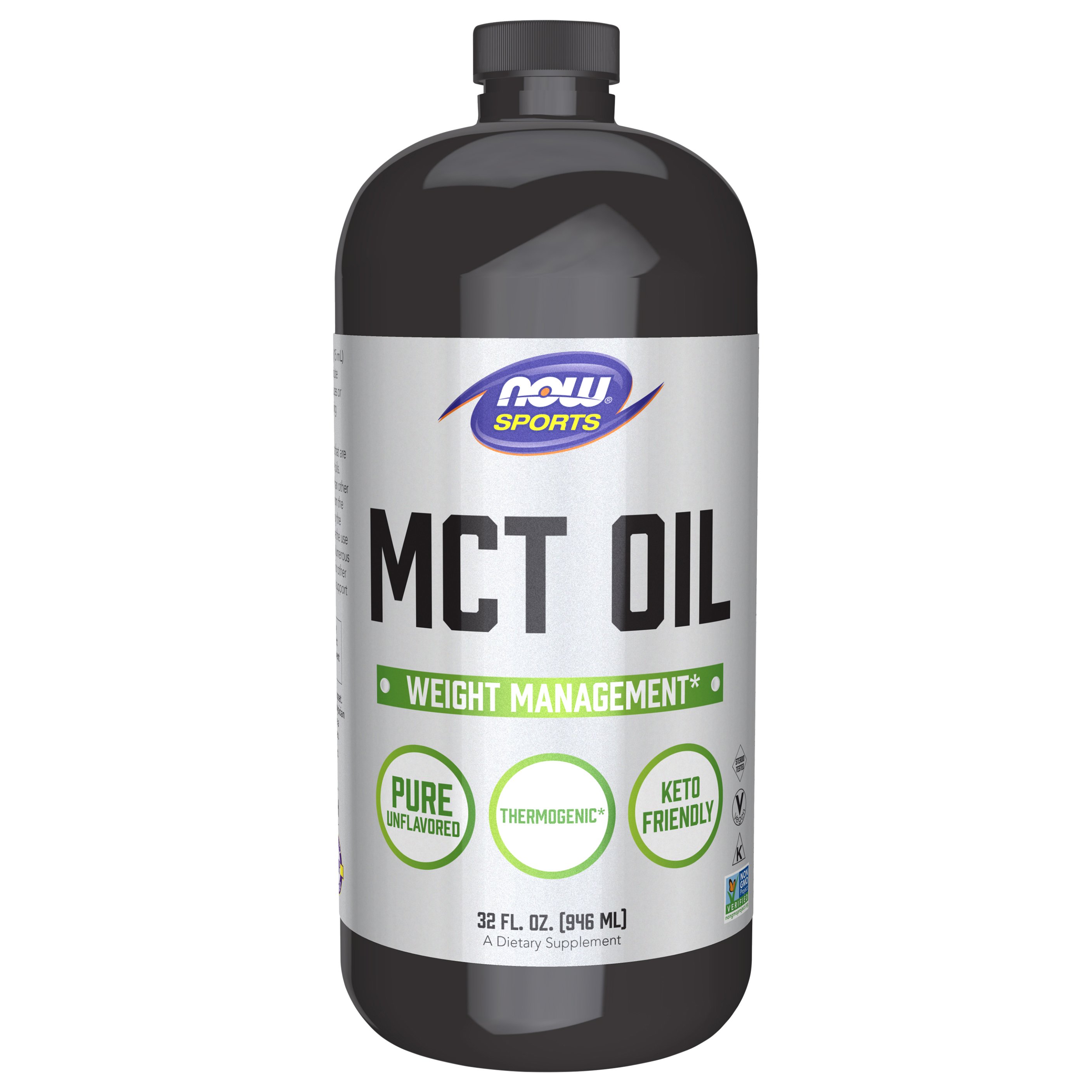 NOW Sports Weight Management MCT Oil - Unflavored - Shop Diet & fitness ...