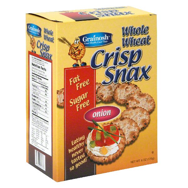 Shibolim Kosher Whole Wheat Onion Crisp Snax - Shop Crackers ...