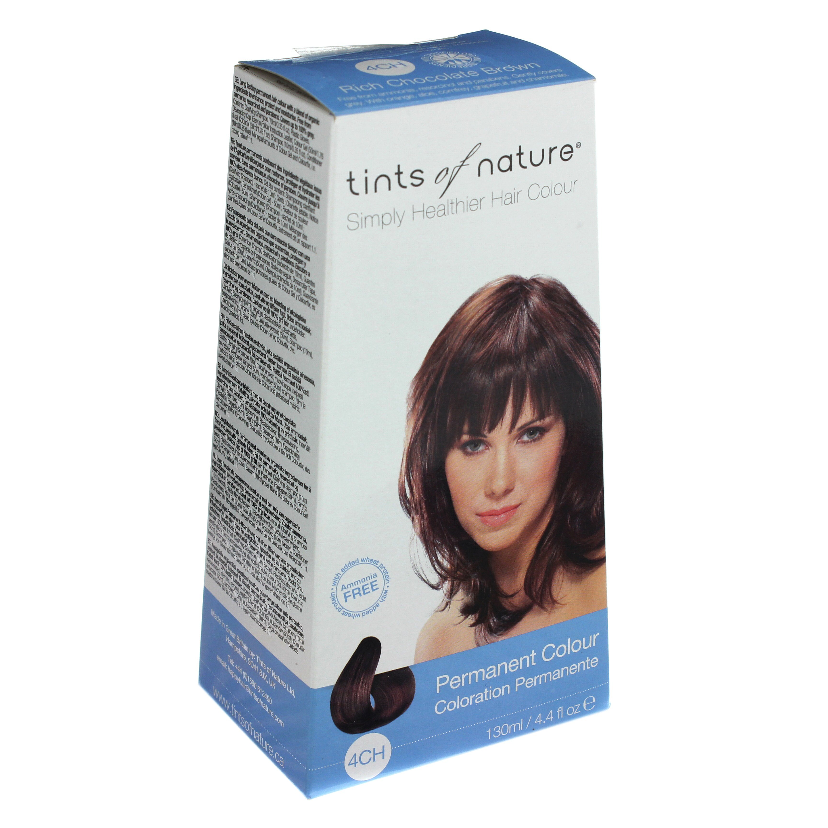 Chocolate Brown Hair Dye Box