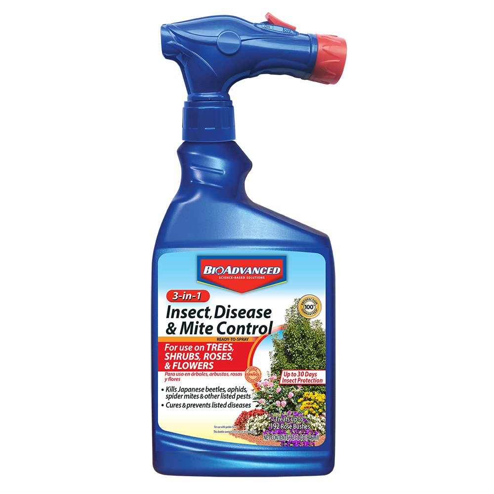BioAdvanced 3-in-1 Insect, Disease & Mite Control Ready-To-Spray - Shop ...