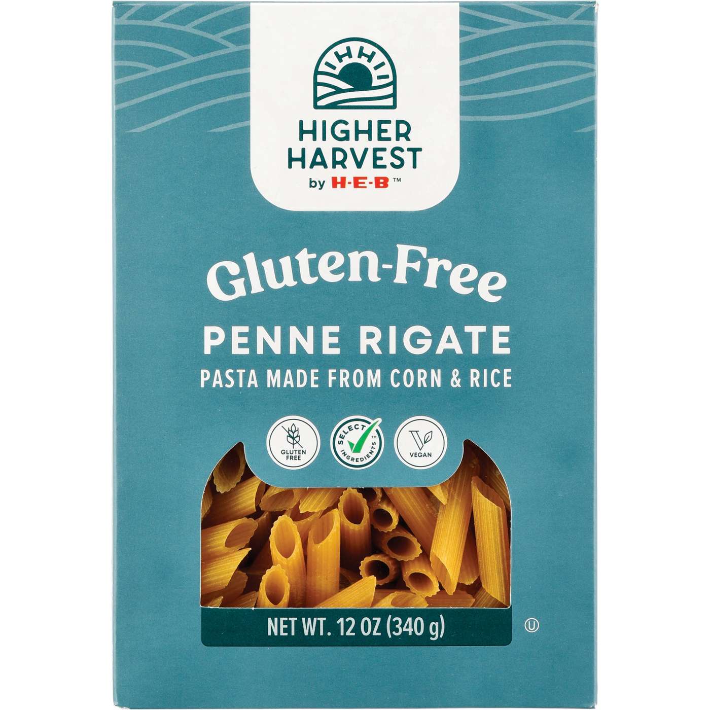 Higher Harvest by H-E-B Gluten-Free Penne Rigate Pasta Noodles - Shop ...