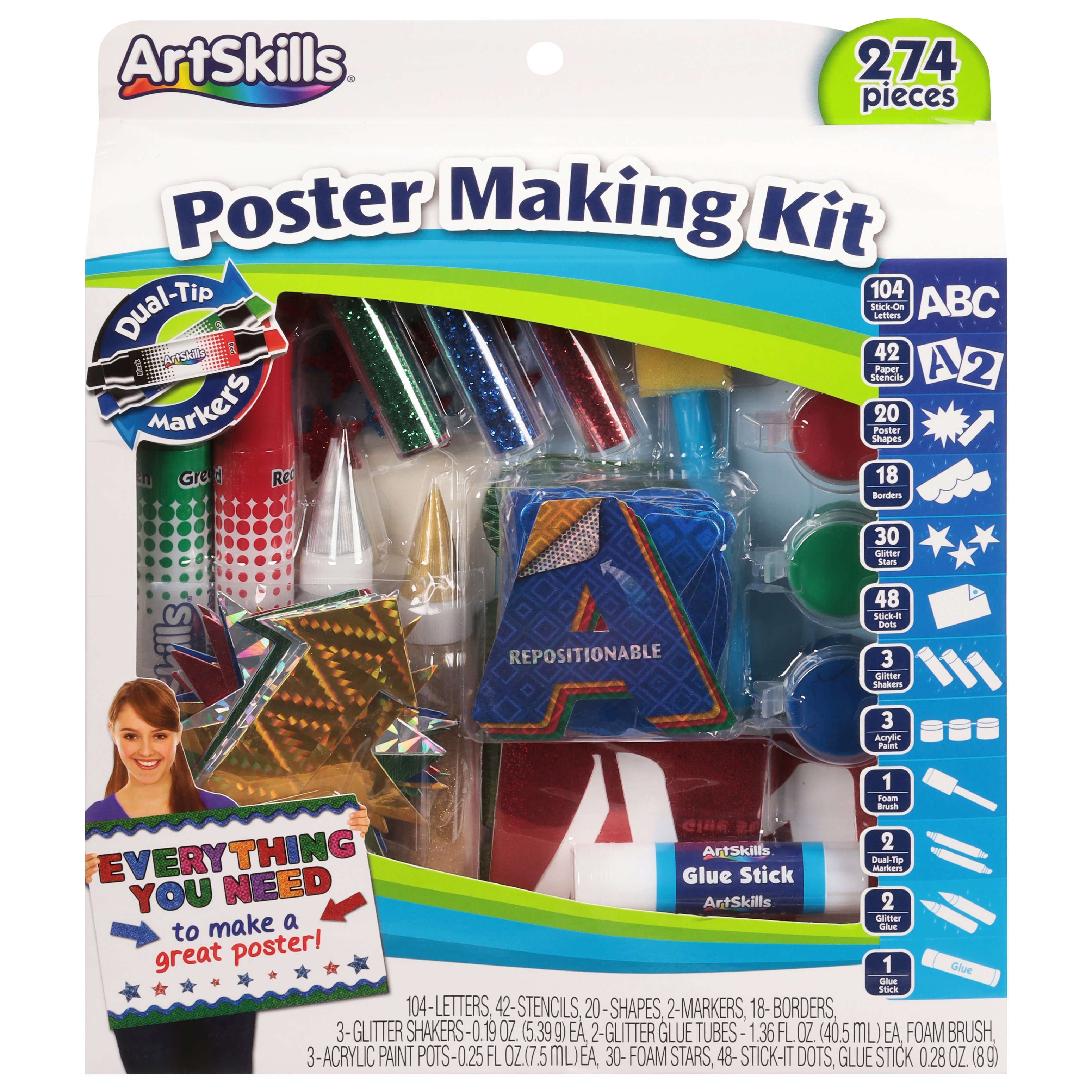 ArtSkills Poster Making Kit - Shop Kits at H-E-B