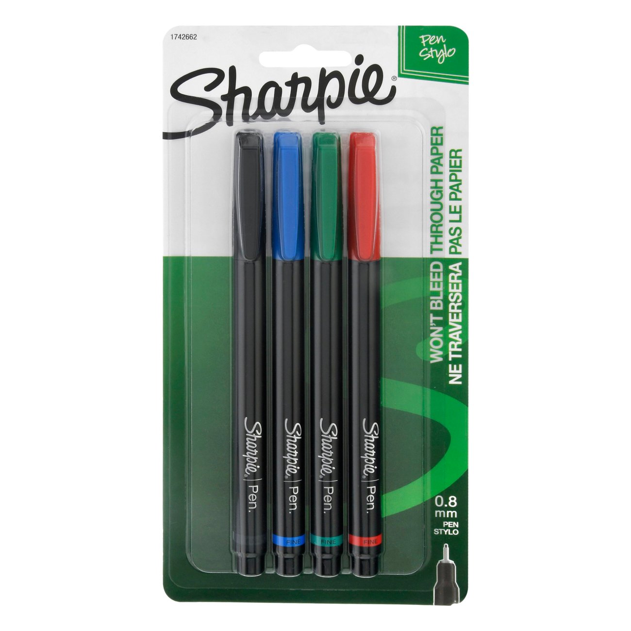 Sharpie Pen Stylo 0.8mm Pens - Assorted Ink - Shop Pens at H-E-B
