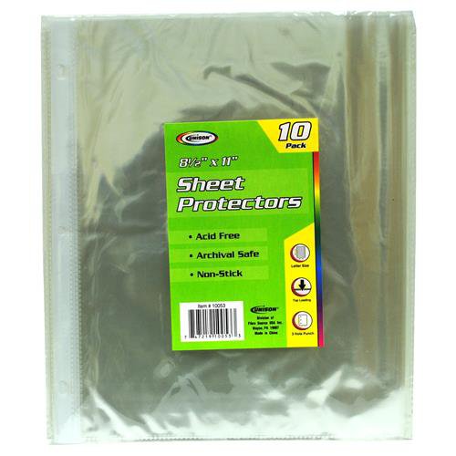 Unison Sheet Protectors - Shop Dividers & labels at H-E-B