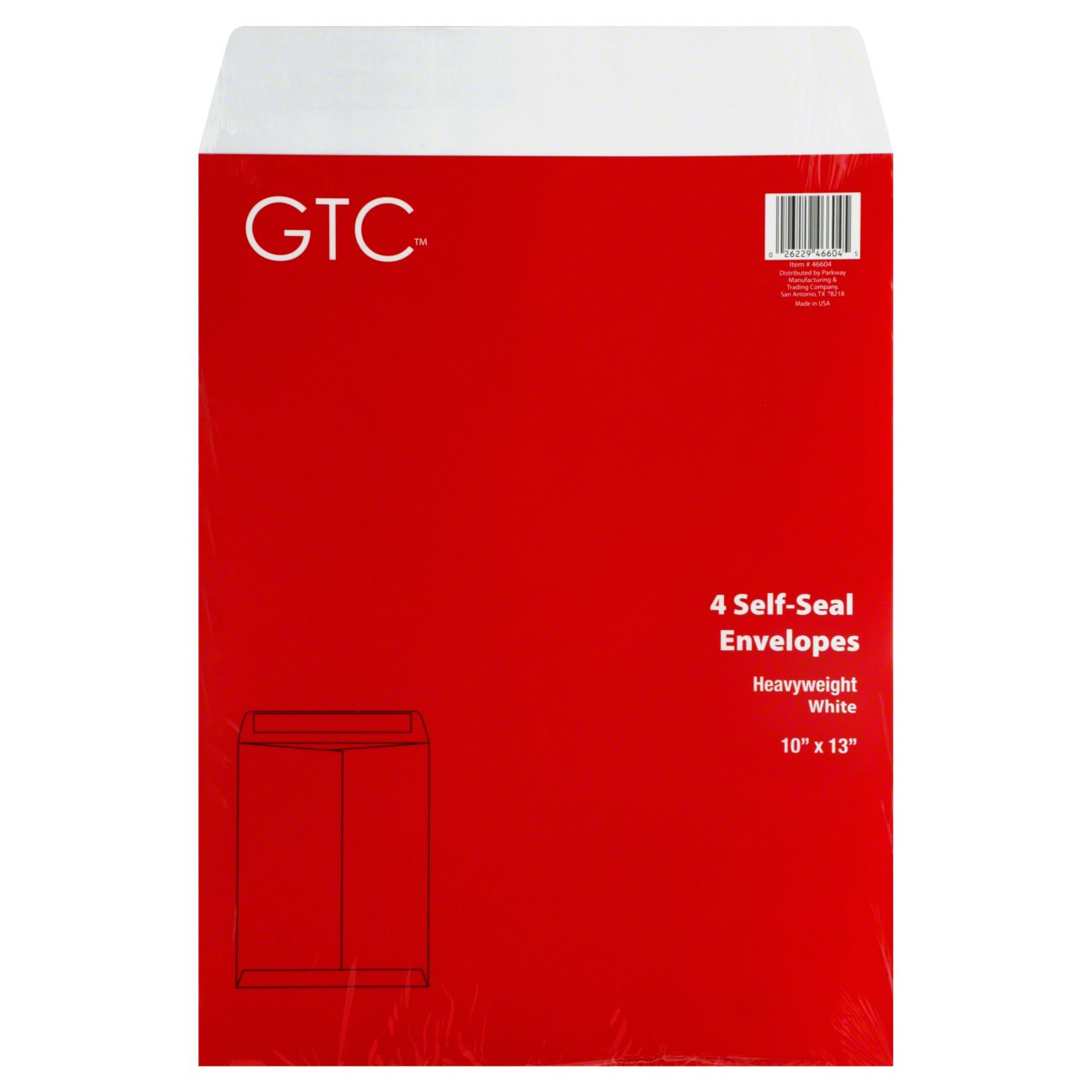 GTC 10x13 In Self-Seal Heavyweight White Envelopes - Shop Envelopes ...