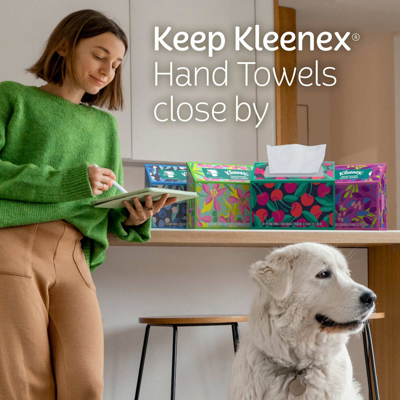Kleenex hand towel store
