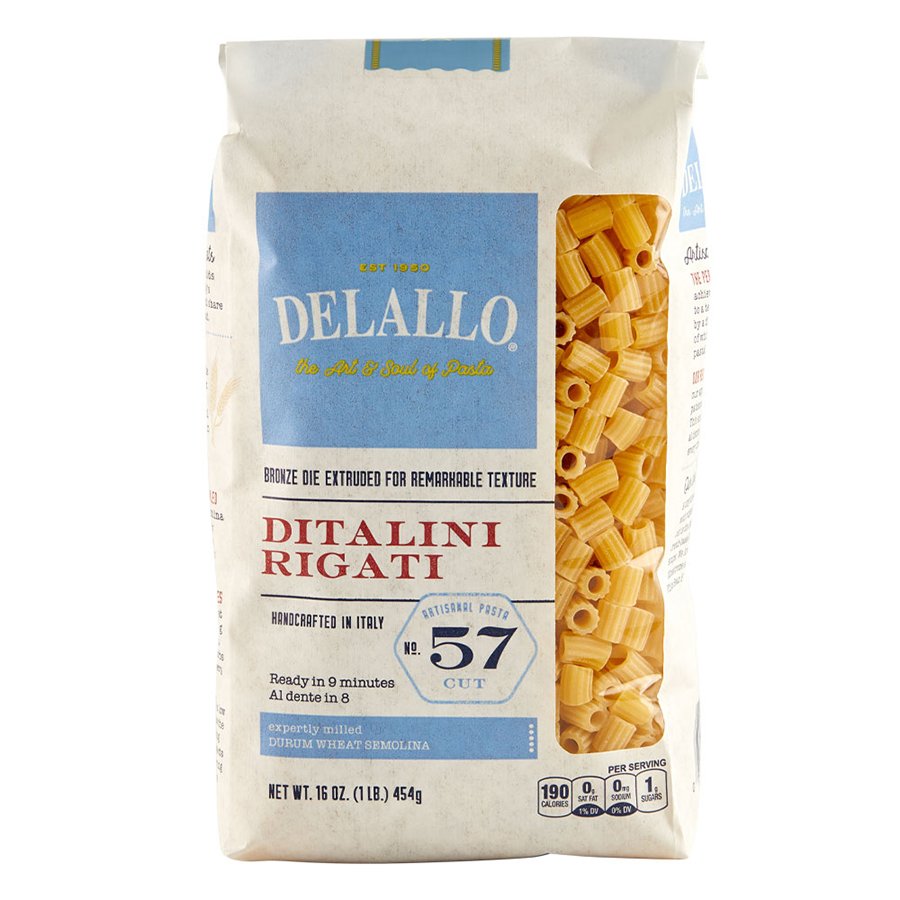 DeLallo No. 57 Ditalini Rigati - Shop Pasta at H-E-B