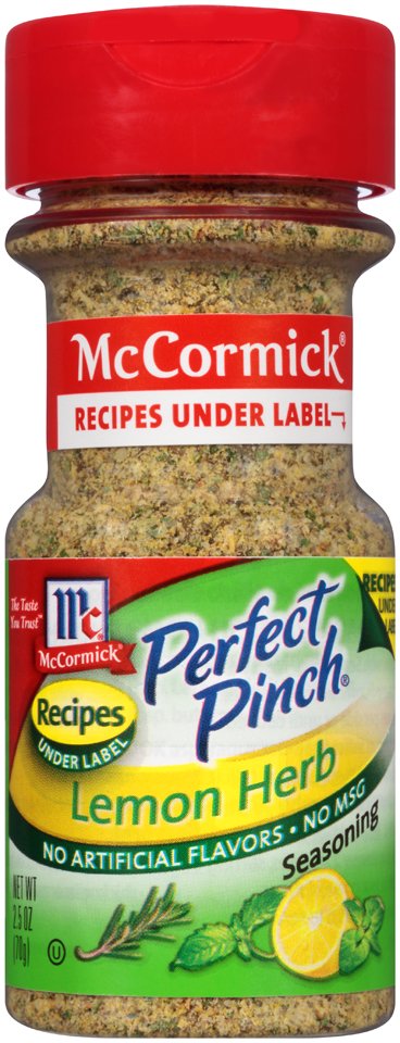 McCormick Perfect Pinch Lemon Herb Seasoning - Shop Spice mixes at H-E-B