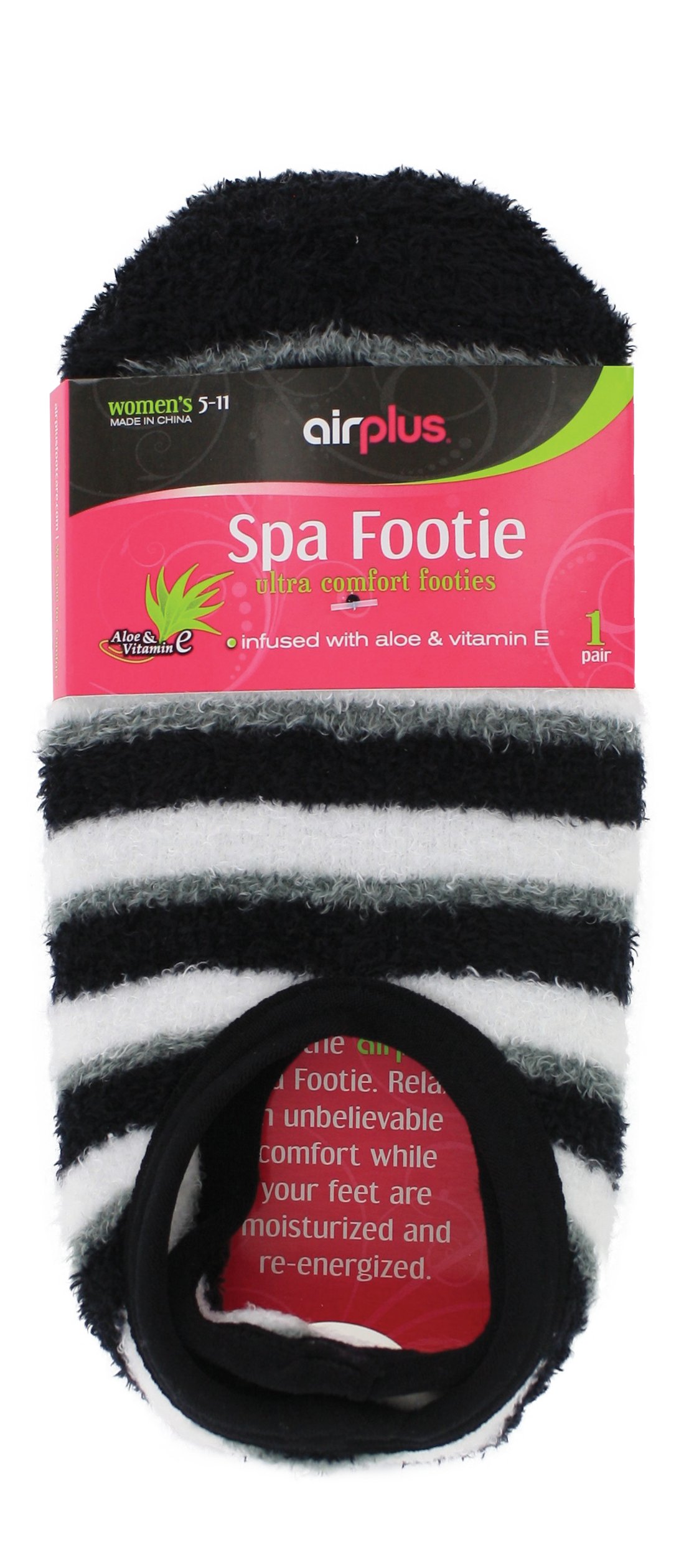 Airplus Spa Footies with Aloe & Vitamin E - Shop Socks & hose at H-E-B