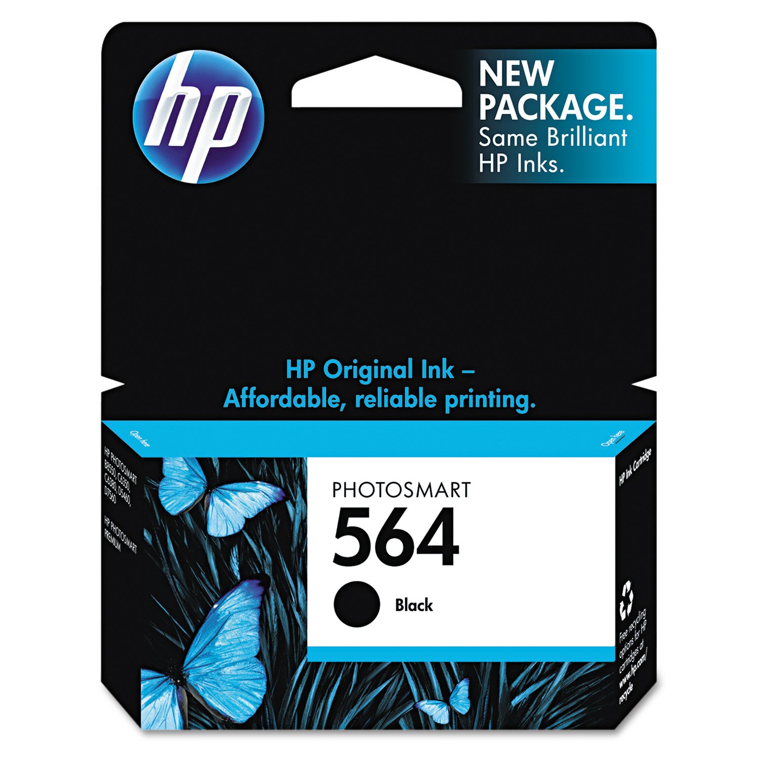 hp 564 Original Ink Cartridge - Black - Shop Printer ink at H-E-B