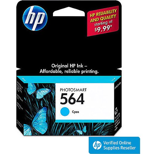 HP 564 Cyan Ink Printer Cartridge - Shop Printer Ink at H-E-B
