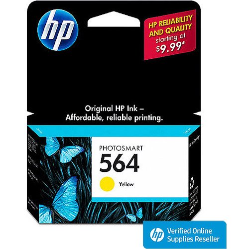 HP 564 Yellow Ink Printer Cartridge - Shop HP 564 Yellow Ink Printer ...