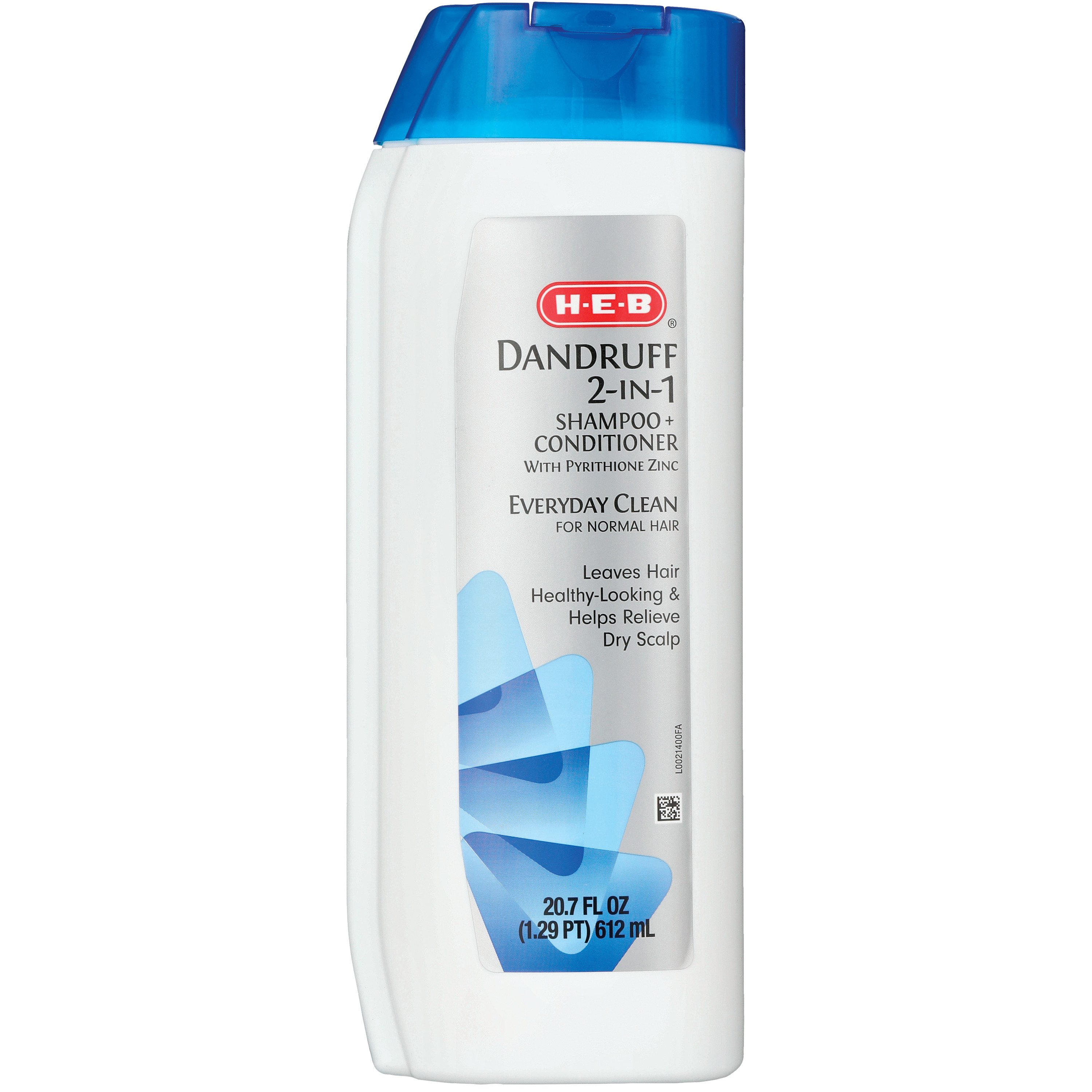 H-E-B 2 in 1 Dandruff Shampoo + Conditioner - Everyday Clean, 20.7 oz ...