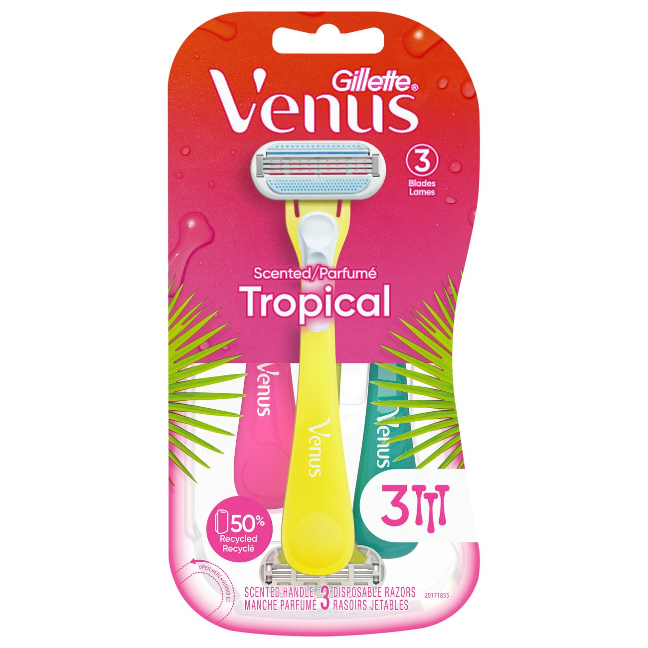 Gillette Venus Tropical Disposable Razors - Shop Razors & blades at H-E-B