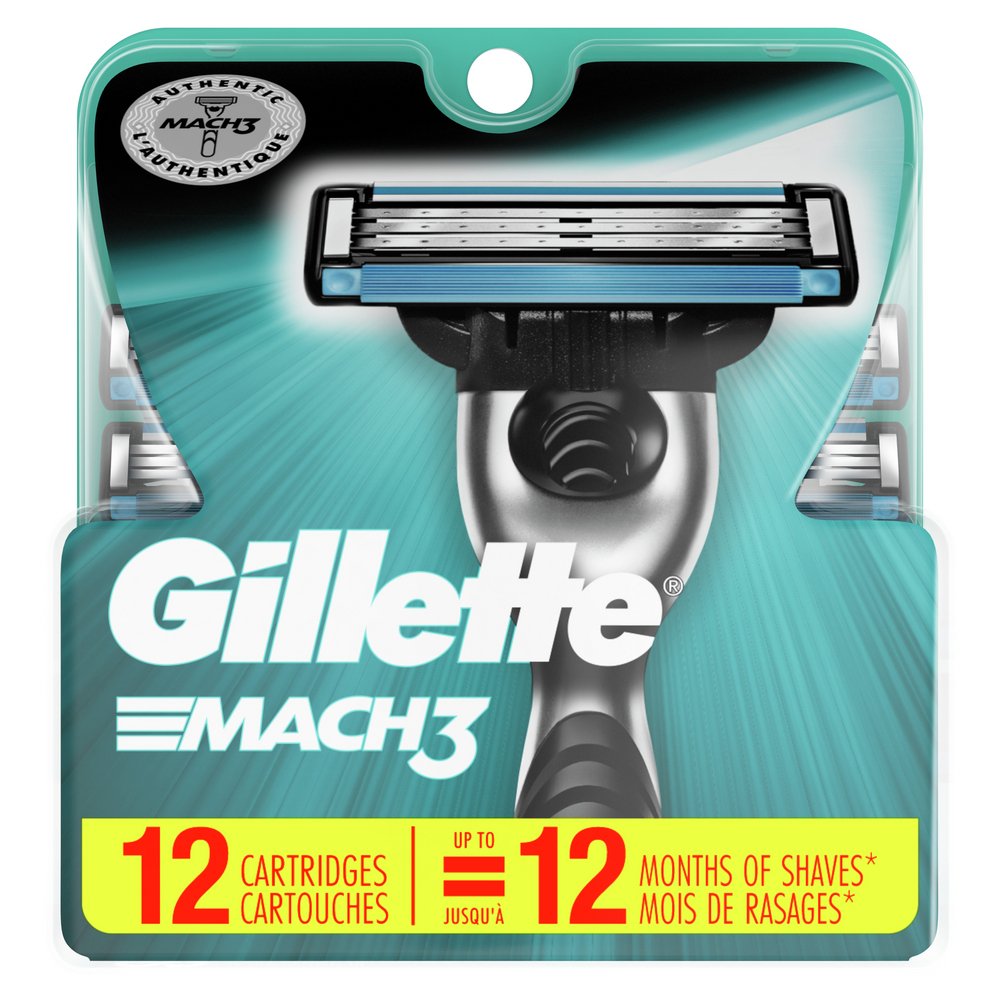 Gillette Mach3 Razor Blade Refills - Shop Razors & blades at H-E-B