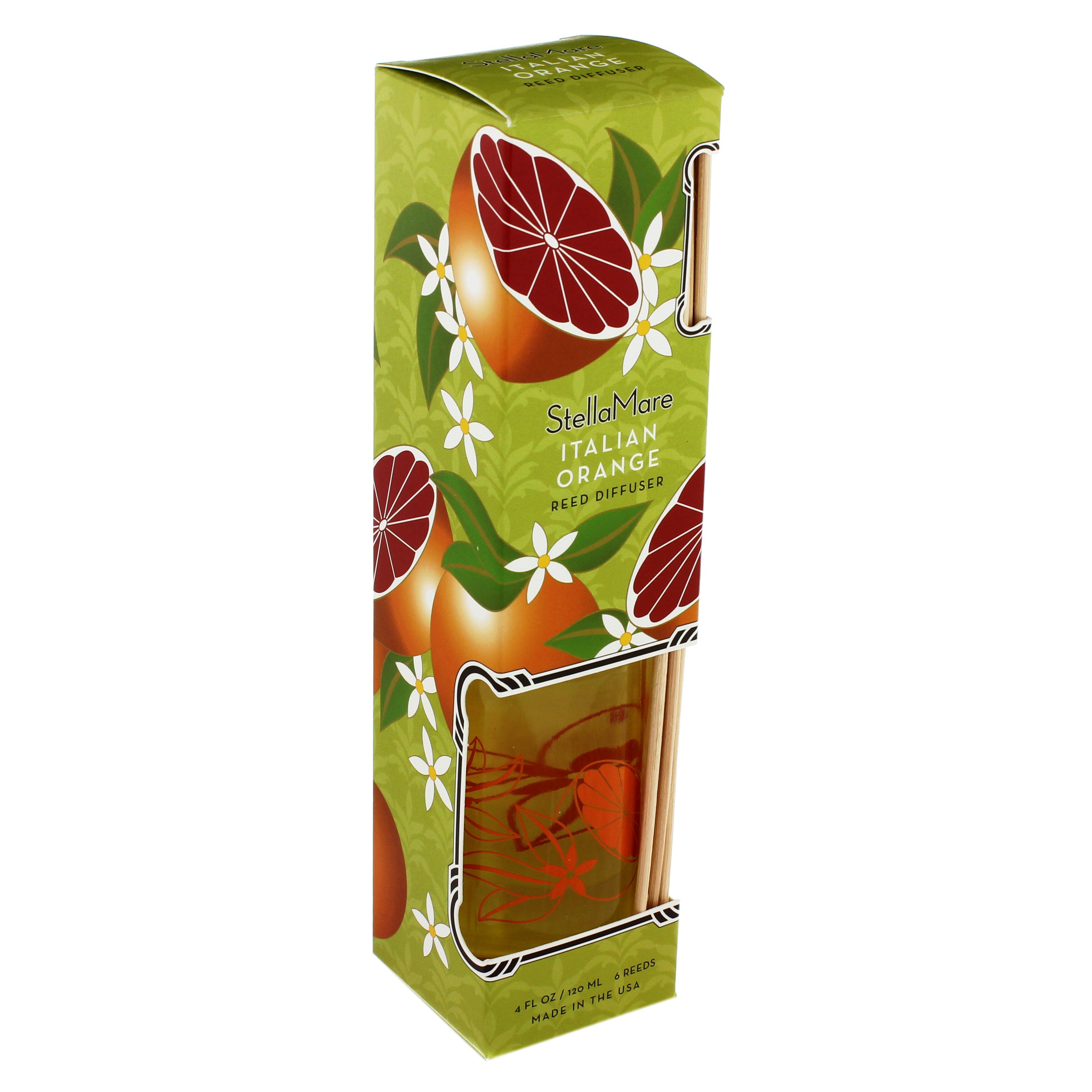 Stella Mare Italian Orange Reed Diffuser - Shop Diffusers at H-E-B