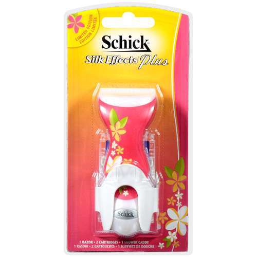 Schick Silk Effects Plus Razor and Cartridges - Shop Bath & Skin Care ...