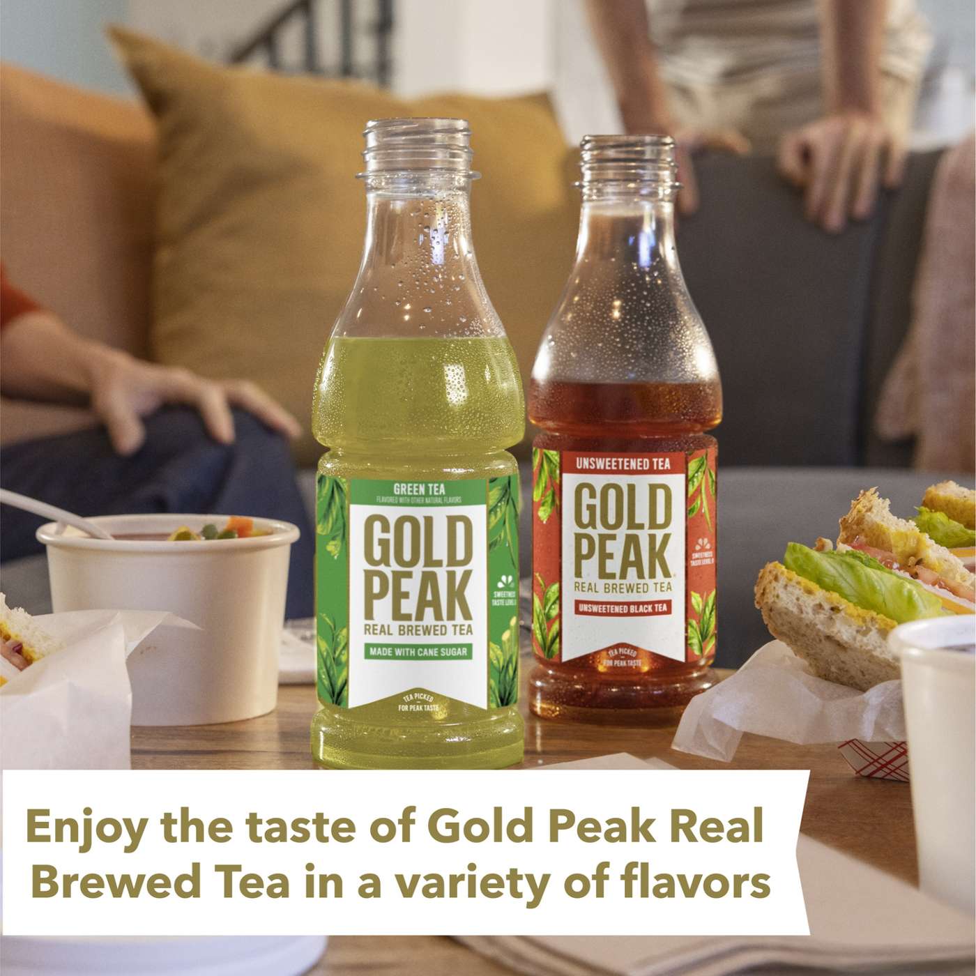 Gold Peak Sweetened Green Iced Tea Drink - Shop Tea at H-E-B