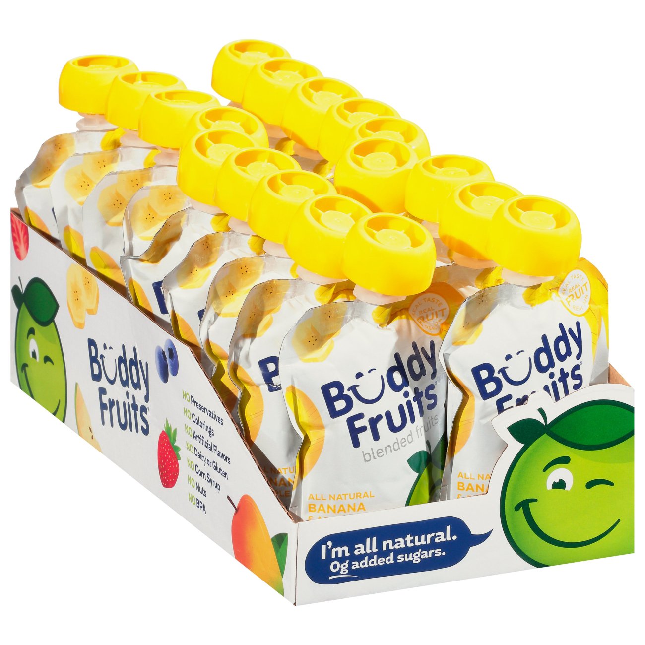 Buddy Fruits Pure Blended Fruit Banana - Shop Food & Formula at H-E-B