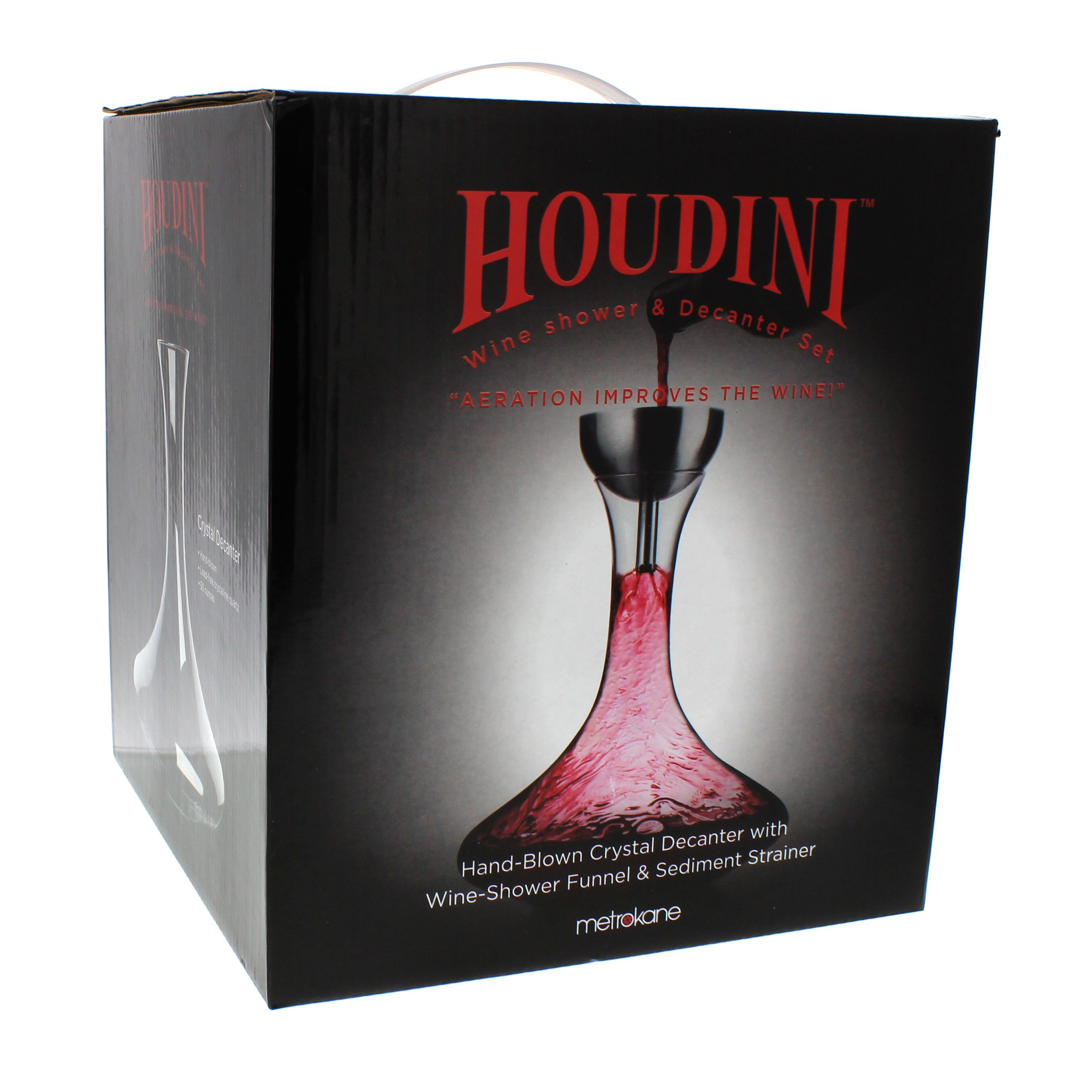 Metrokane Houdini Decanter with Wine Shower - Shop Bar Tools at H-E-B