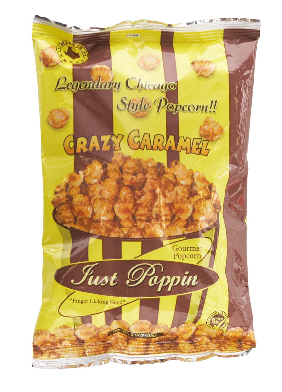 Just Poppin Crazy Caramel Gourmet Popcorn - Shop Popcorn at H-E-B