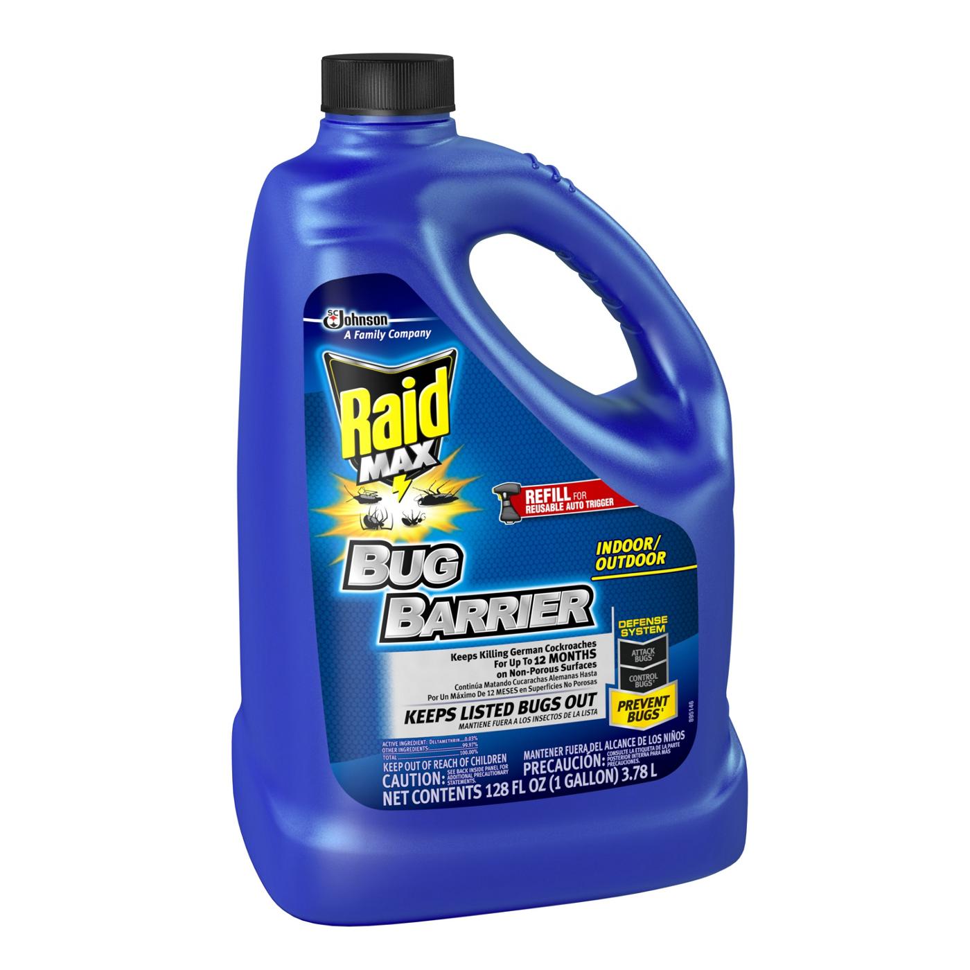Raid Max Bug Barrier Trigger Refill - Shop Insect killers at H-E-B