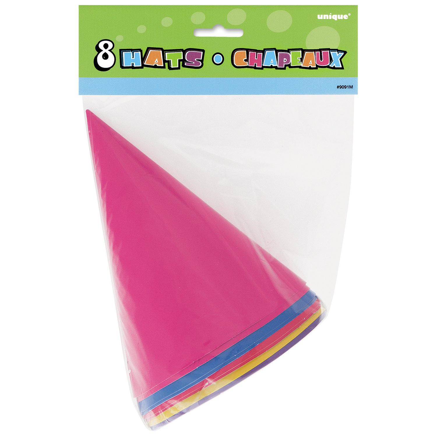 Unique Assorted Solid Color Party Hats Assorted Varieties - Shop ...