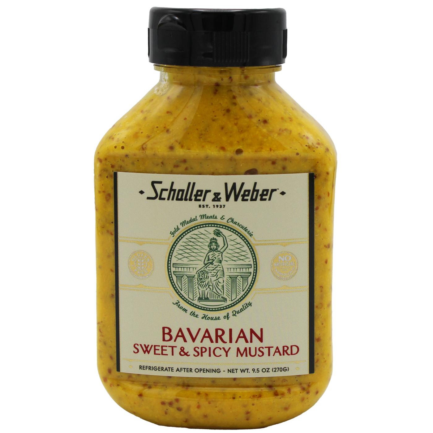 Schaller & Weber Bavarian Style Sweet & Spicy Mustard - Shop Pasta ...