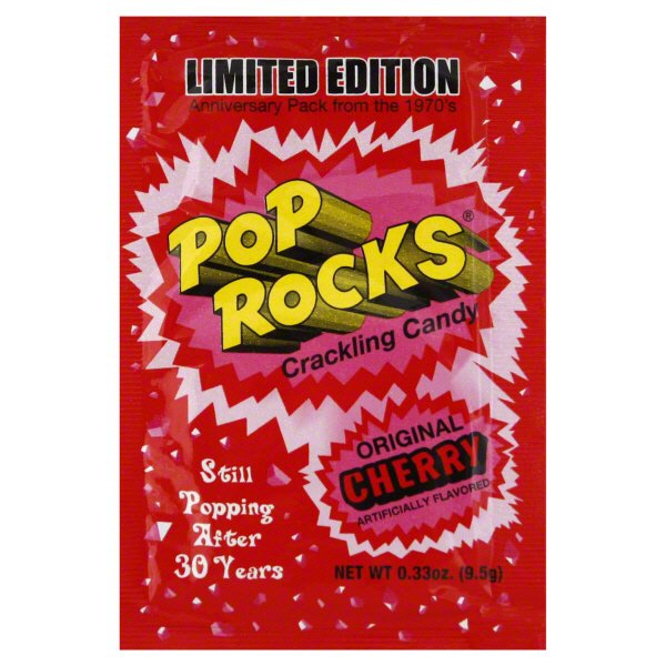 Pop Rocks Limited Edition Original Cherry Popping Candy - Shop Snacks ...