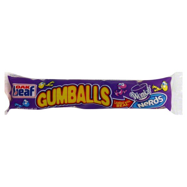 Willy Wonka Gumballs Filled with Nerds - Shop Candy at H-E-B